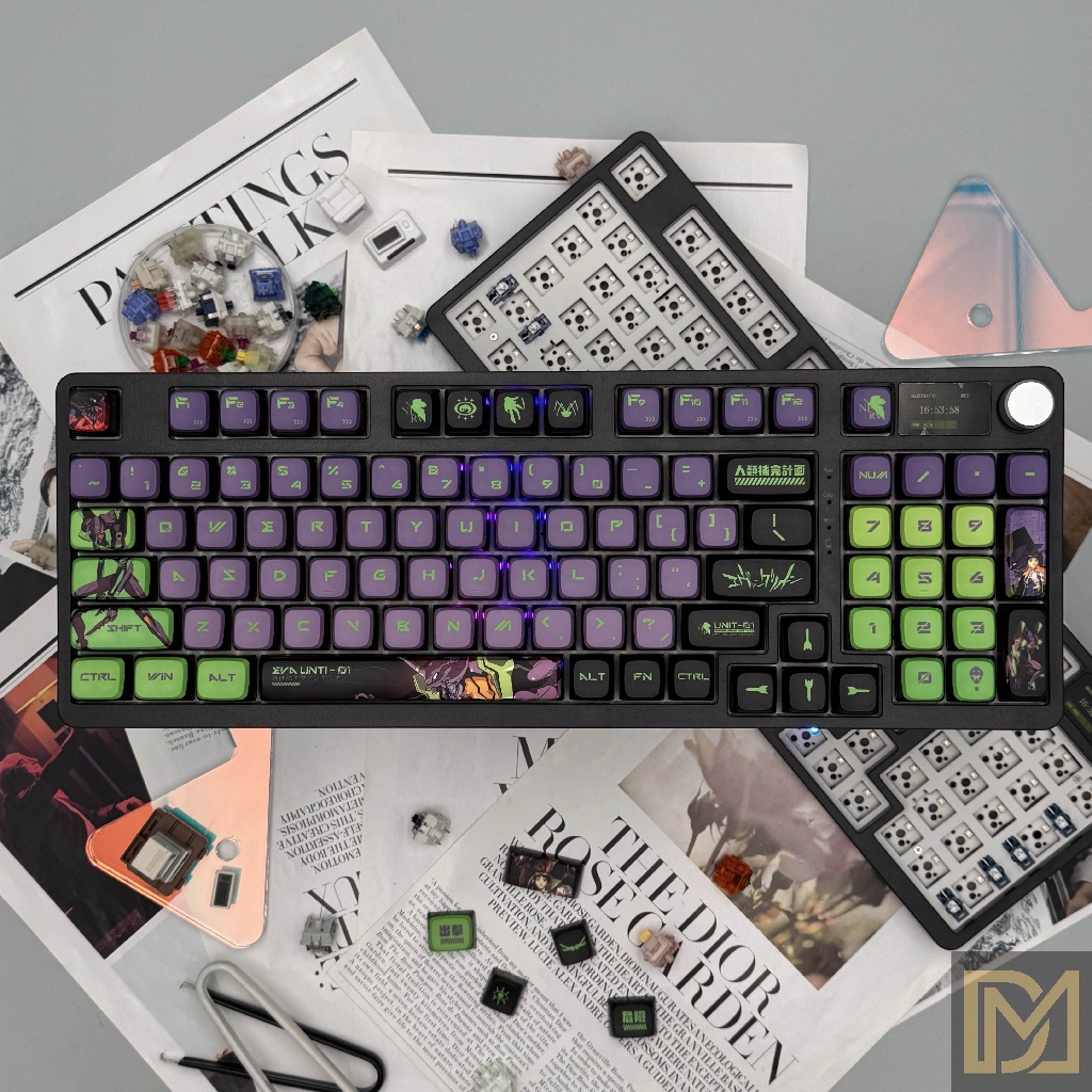 [LOCAL STOCK] Custom Prebuilt Mechanical 98% Keyboard C98 Kit Leobog ...