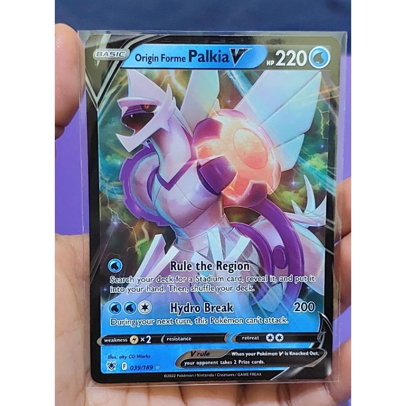 Pokemon TCG - Origin Forme Palkia V | Shopee Malaysia