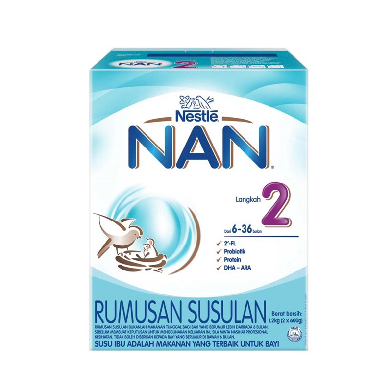 NESTLE NAN STEP 2 (600g) | Shopee Malaysia