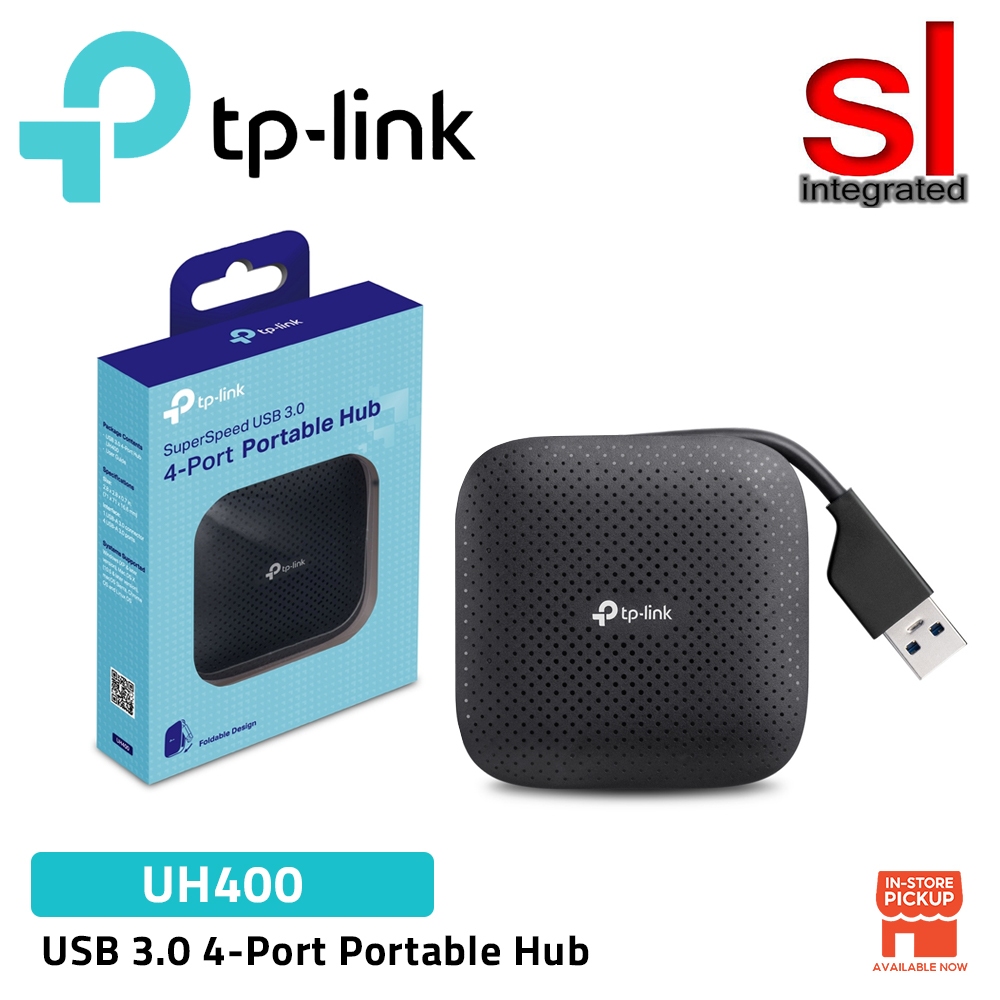TP-Link UH400 USB 3.0 4-Port Portable Hub | Shopee Malaysia