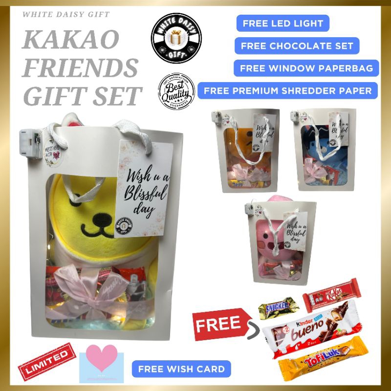 Kakao Friends Gift Set | Bear Hamper with Chocolate | Birthday Gift ...