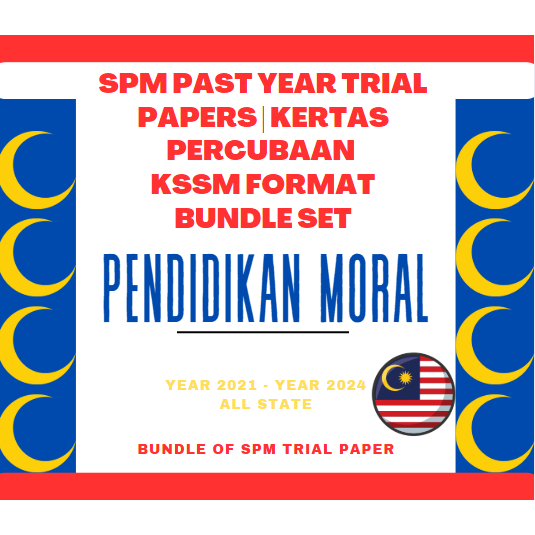 Pendidikan Moral SPM Past Year Trial Papers Bundle Set | Kertas ...