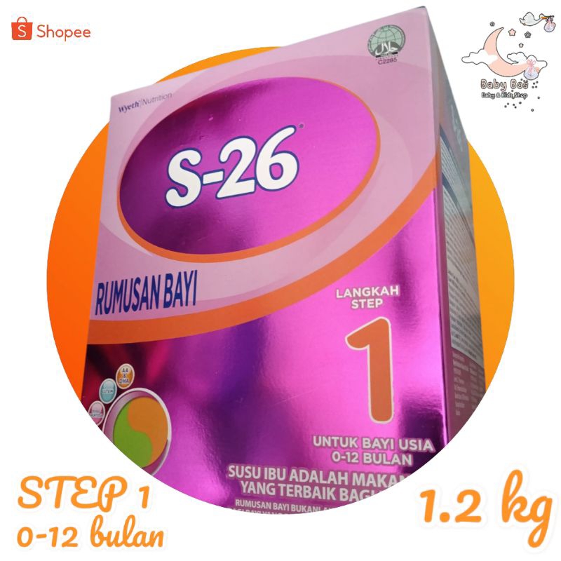 PROMOTION !!! SUSU S-26 SMA STEP 1 [1.2KG] | SUSU FORMULA | Shopee Malaysia