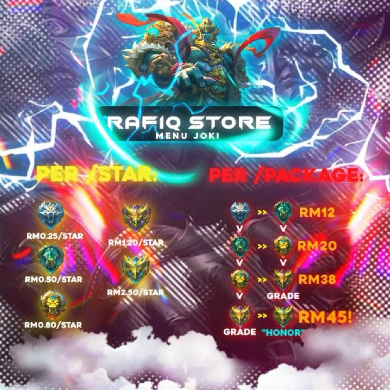 MLBB BOSSTING SERVICES / JOKI MOBILE LEGEND BOOST, Push Rank account ‼️ ...