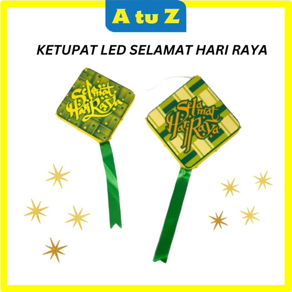 AtuZ LED Ketupat Outdoor Selamat Hari Raya Aidilfitri Lampu Pesta ...