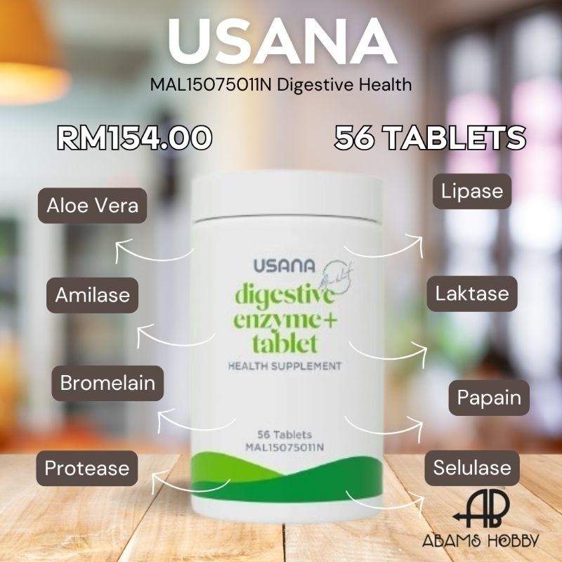 Original USANA Digestive Enzyme+ | Shopee Malaysia