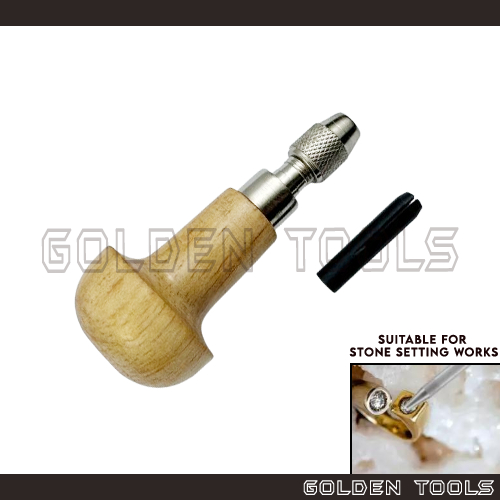 Handle For Universal Wooden Handle With Chucks Graver Jewellery ...