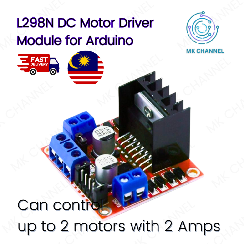 L298N Driver Board Module L298N Stepper Motor Smart Car Robot ...