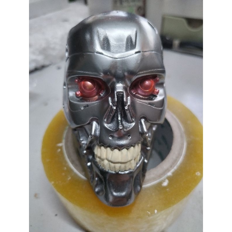[Ready Stock] Painted 1/4 Scale T-800 Terminator Endoskeleton Head ...