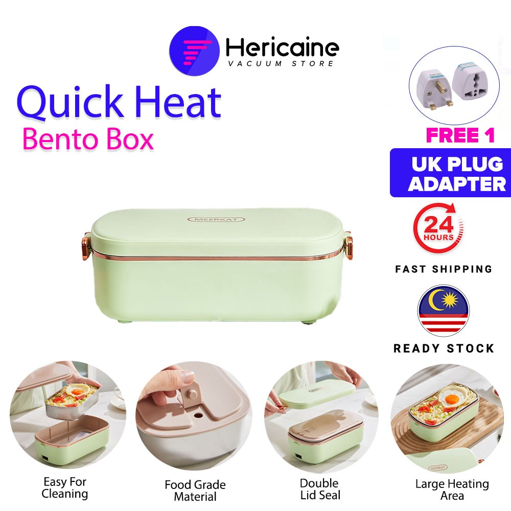 2026 New Premium Electric Lunch Box Stainless Steel 304 Dry Heating ...