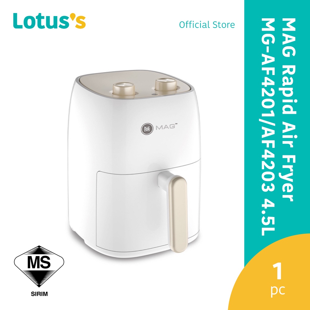 MAG Rapid Air Fryer MG-AF4201/AF4203 4.5L | Shopee Malaysia