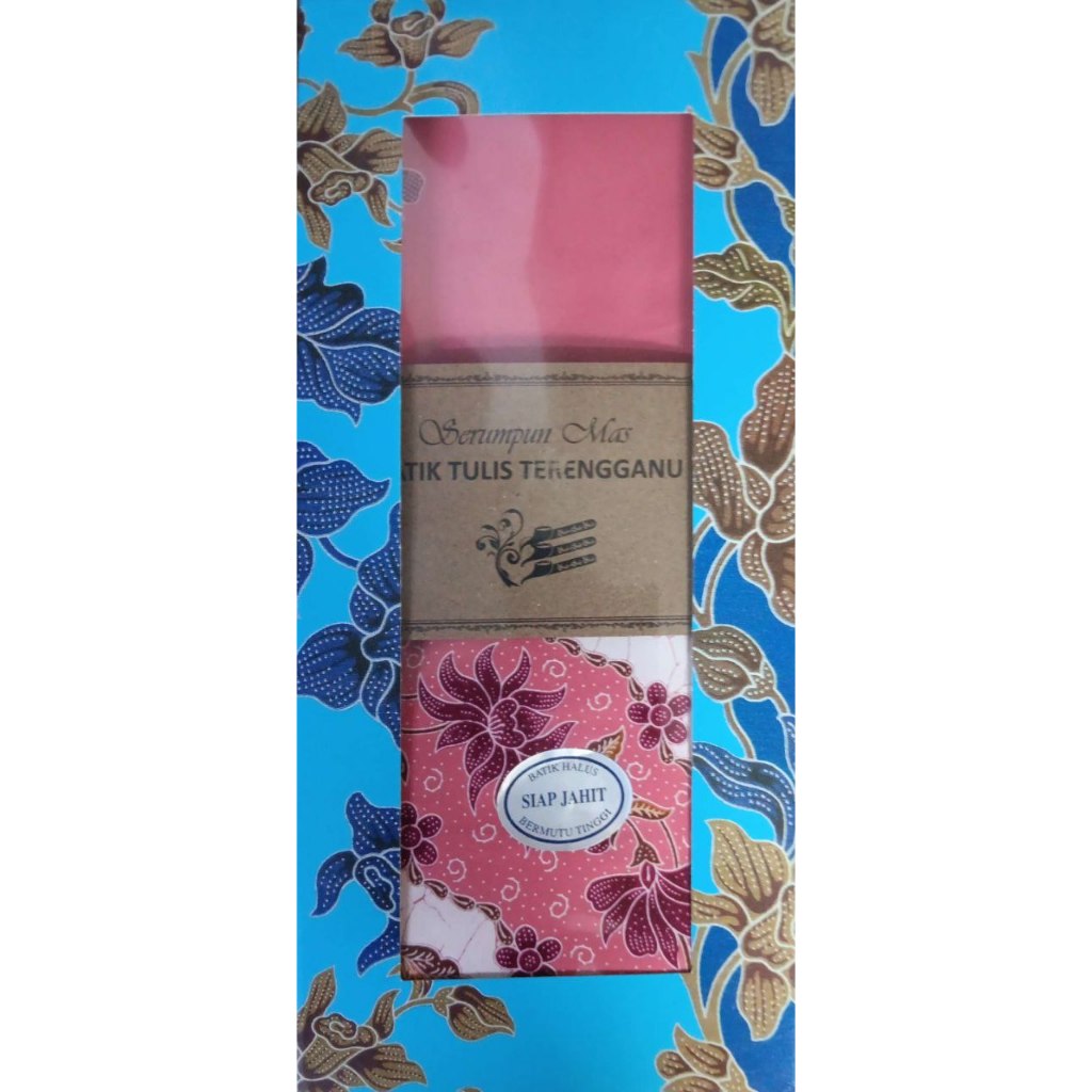 KAIN BATIK SERUMPUN MAS BATIK TULIS TERENGGANU DENGAN KOTAK - SIAP ...