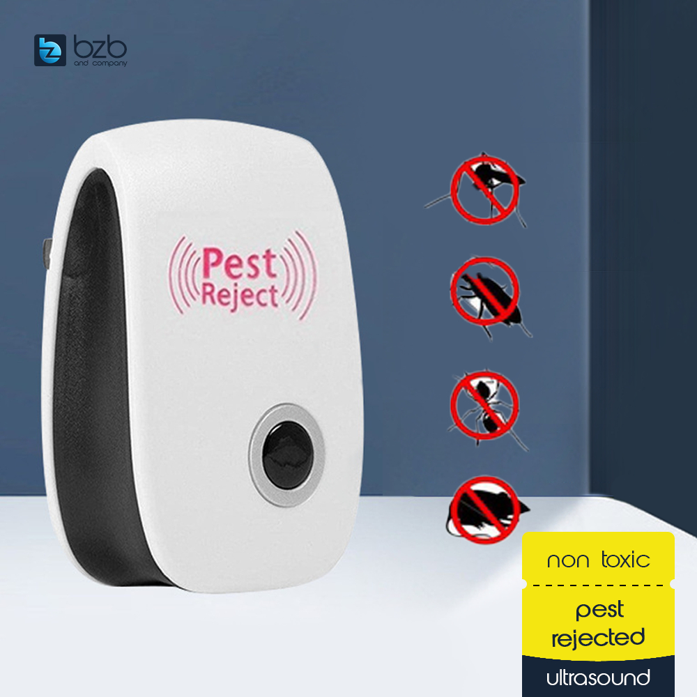 Non Toxic Electronic Pest Reject Ultrasound Rats Cockroach Repellent ...