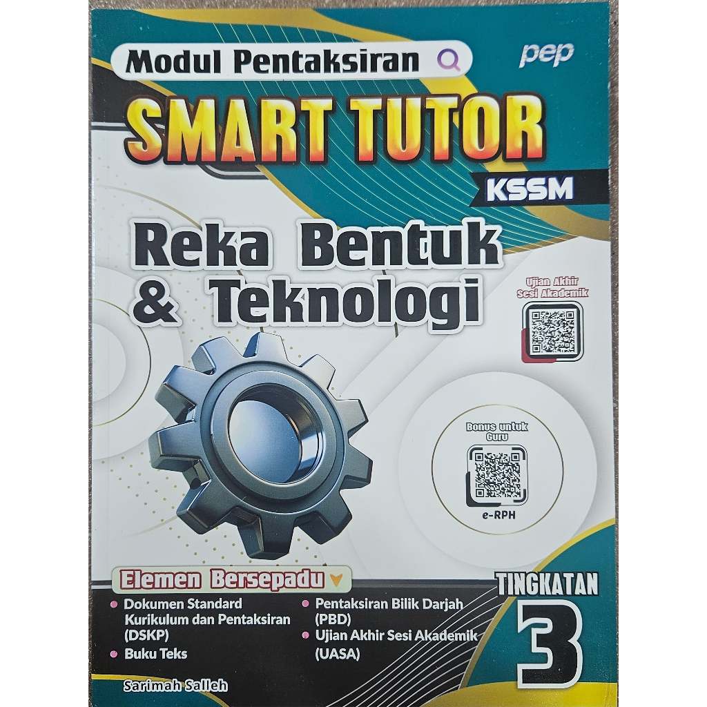 MODUL PENTAKSRIAN SMART TUTOR REKA BENTUK & TEKNOLOGI TINGKATAN 3 - 2025 | Shopee Malaysia
