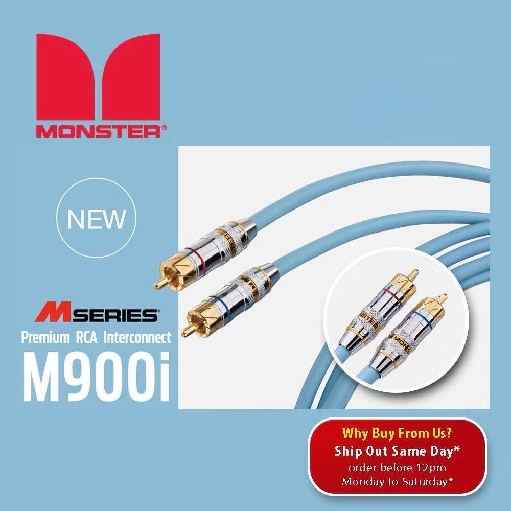 Monster Premium RCA Cable M900I | 3-Way Time Correct | High Performance ...