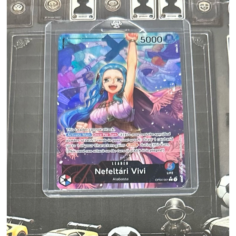 OP04-001 Nefeltari Vivi Leader Card Alternate Art ( English Version ...