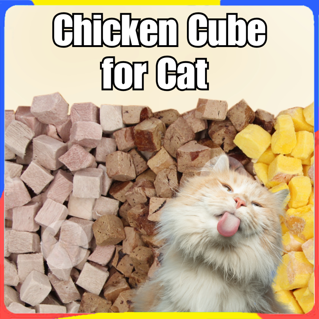 PETSEE Booster Gemuk Kucing Chicken Breast for Cat Freeze Dried Chicken ...