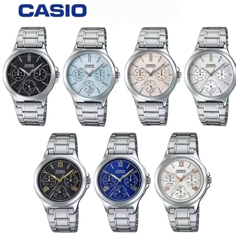 Casio Women Watches [2YEARS WARRANTY] LTP-V300D SERIES Youth Watches ...