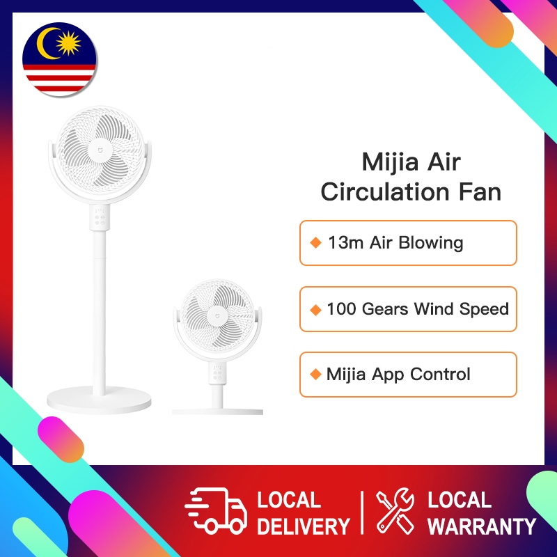 【New】Xiaomi Mijia Air Circulation Fan Circulating DC Table Fan Standing ...