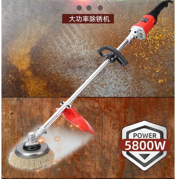 Electric rust removal machine, wire wheel polishing machine, color ...