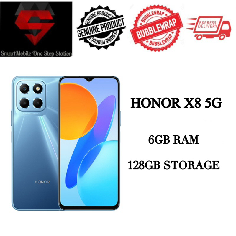 [DEMO SET] HONOR X8 5G | 6GB RAM | 128GB STORAGE (FULL SET BOX ...
