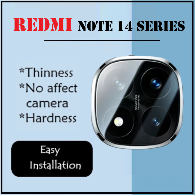Redmi Note 14 / 14 Pro Plus 5G 2.5D Edge Curve Lens Protector Full ...
