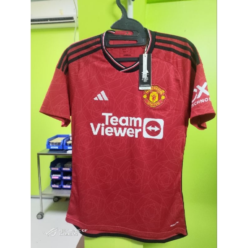 Jersi Manchester United home 2023/24 original 💯 | Shopee Malaysia