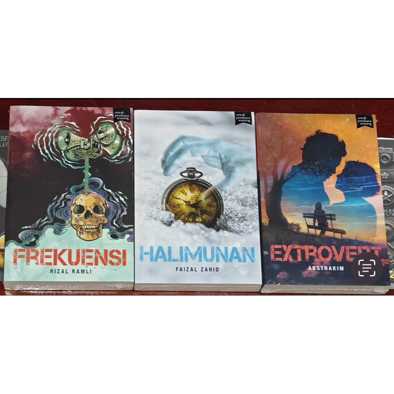 Buku Fixi Frekuensi, Halimunan, Extrovert | Shopee Malaysia