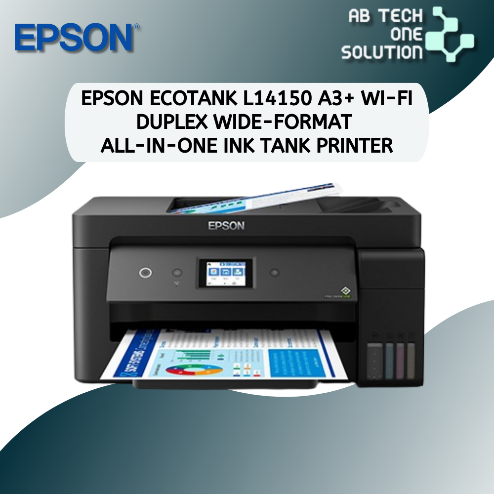 Epson EcoTank L14150 A3+ Wi-Fi Duplex Wide-Format All-in-One Ink Tank ...