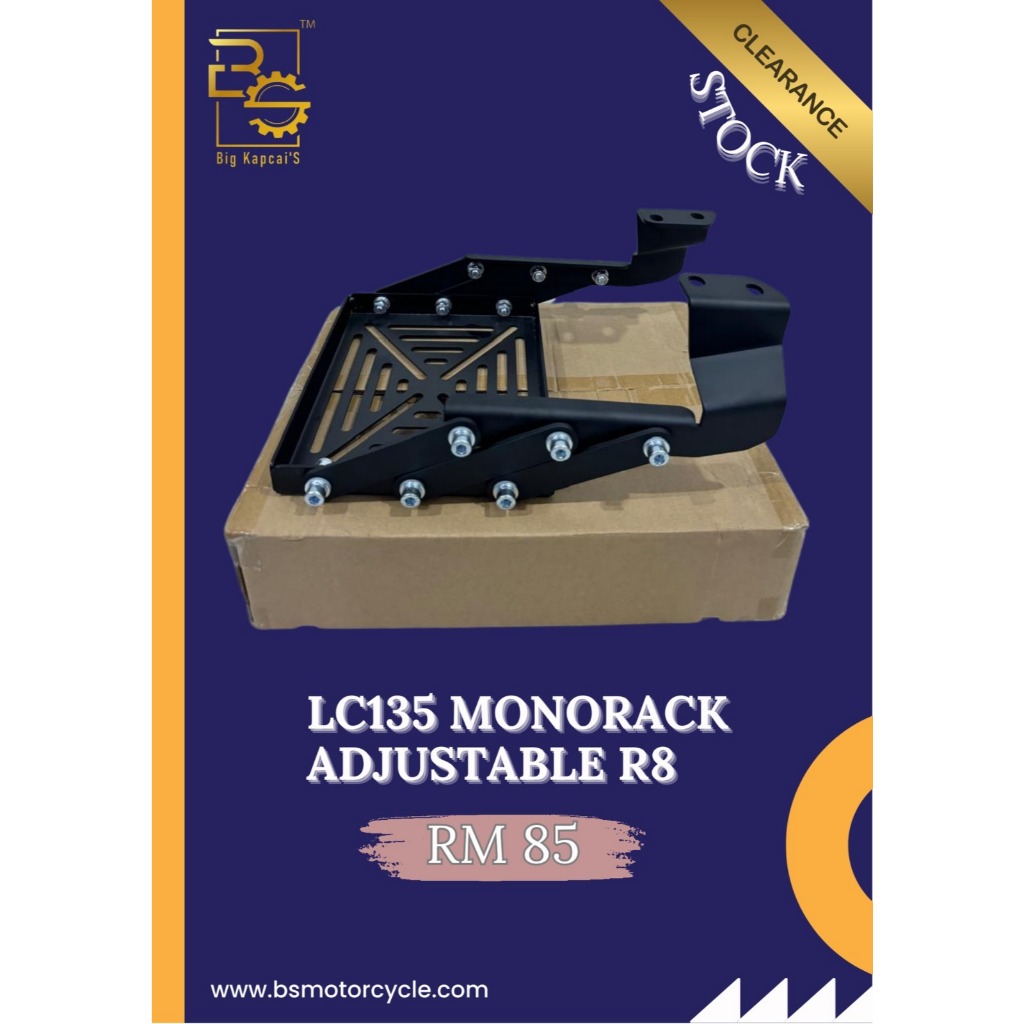 YAMAHA LC135 / Y15ZR MONORACK ADJUSTABLE R8 | Shopee Malaysia