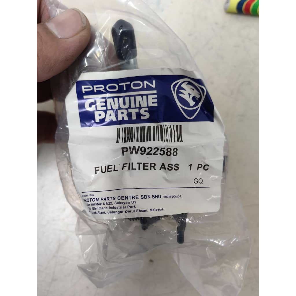 ORIGINAL PROTON FUEL FILTER IRIZ NEW SAGA VVT NEW PERSONA VVT PW922588 ...