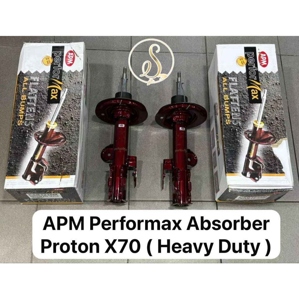 (100% ORIGINAL) APM PERFORMAX HEAVY DUTY PROTON X70 FRONT ABSORBER ...