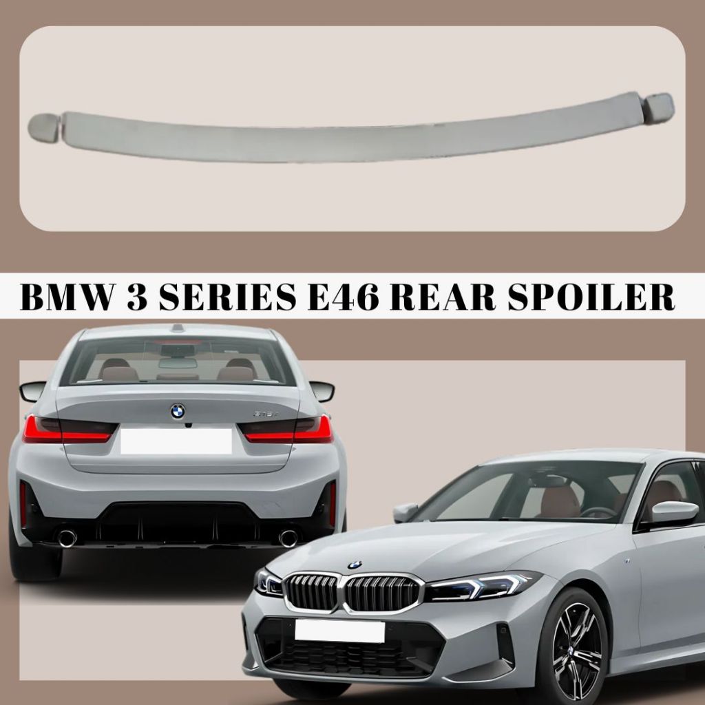 BMW 3 SERIES E46 REAR SPOILER | Shopee Malaysia