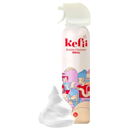 Original Kefii Bubble Cleanser – White 200ml | Shopee Malaysia