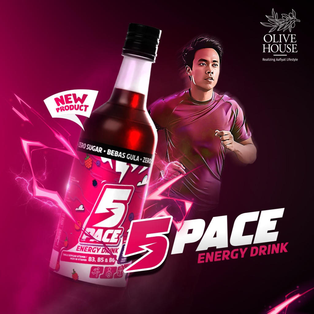 OLIVE HOUSE - 5 PACE Energy Drink | Shopee Malaysia