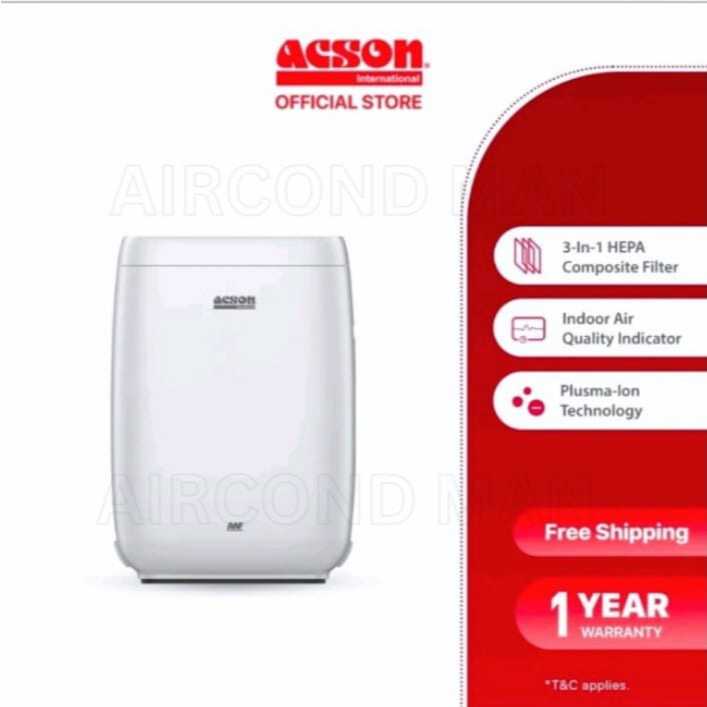 ACSON AIR PURIFIER AAP30B-HEPA FILTER (4 STAGE) | Shopee Malaysia