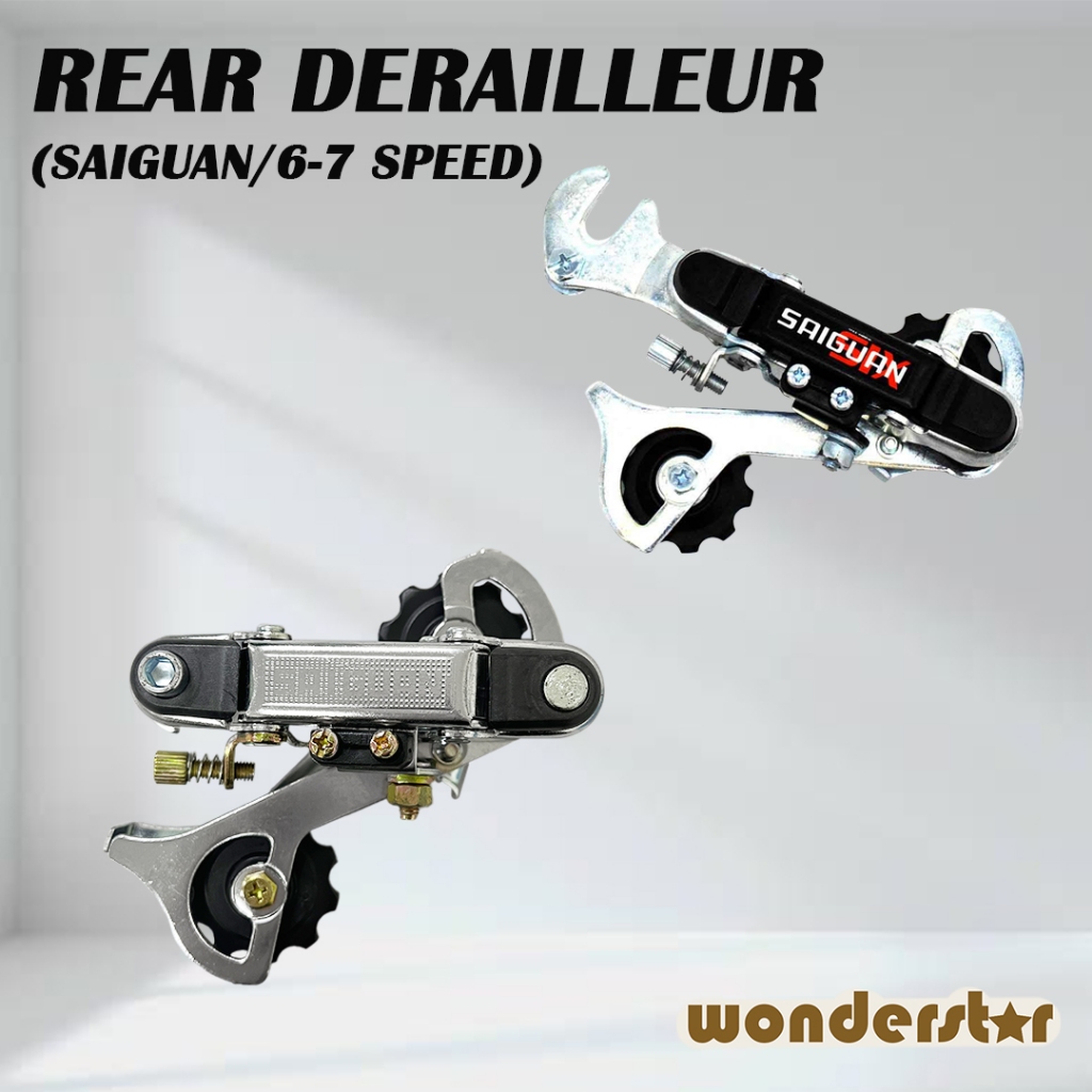 SAIGUAN REAR DERAILLEUR (FOR 6 TO 7 SPEED) | Shopee Malaysia