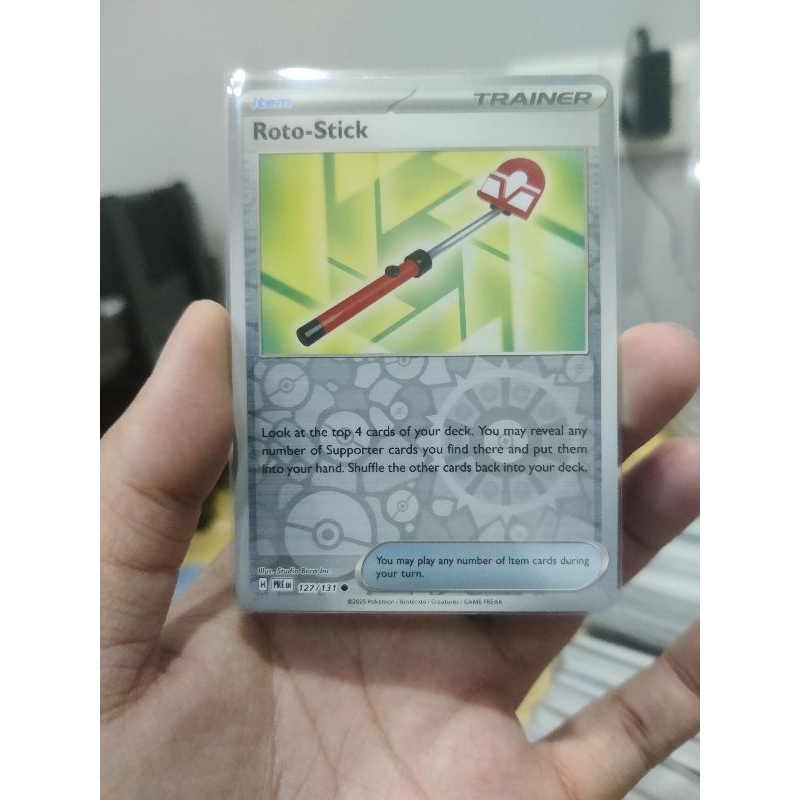 Pokemon TCG Roto-Stick Prismatic Evolutions | Shopee Malaysia