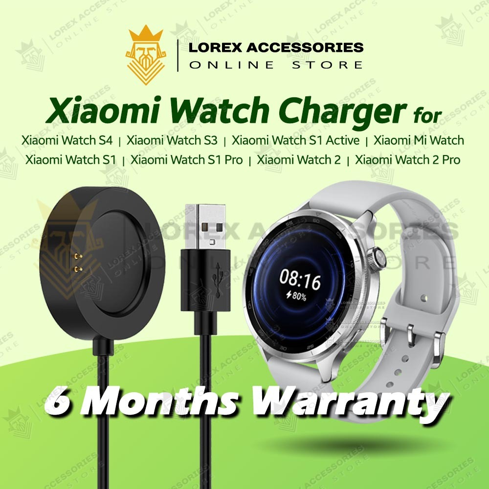 Charger for Xiaomi Watch All Model, Magnetic Charging Cable, Wireless ...