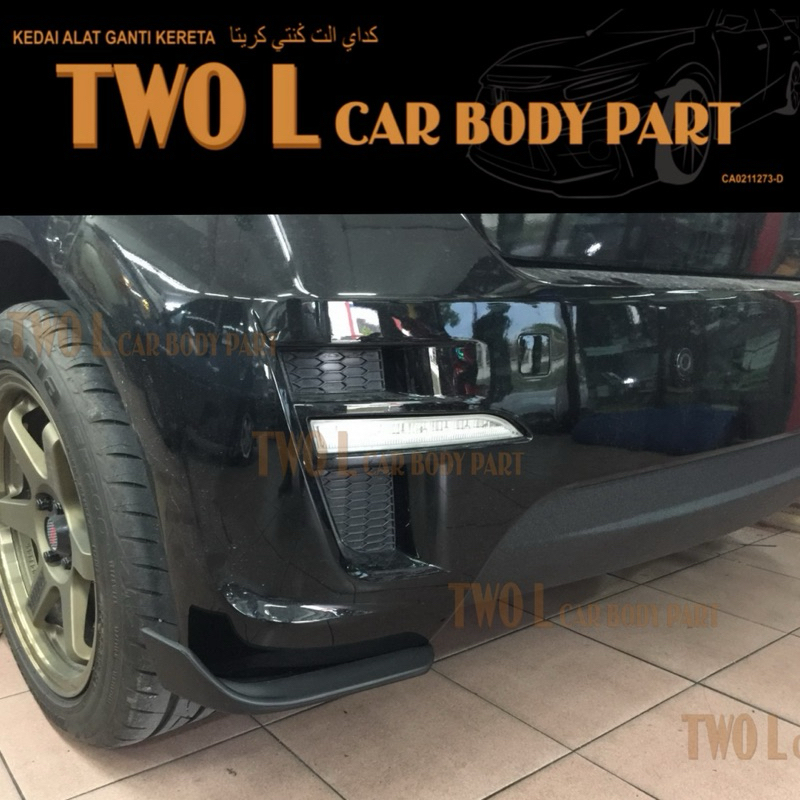 myvi se2 2008 - 2011 ezi bodykit collection skirt bonnet bumper spoiler ...