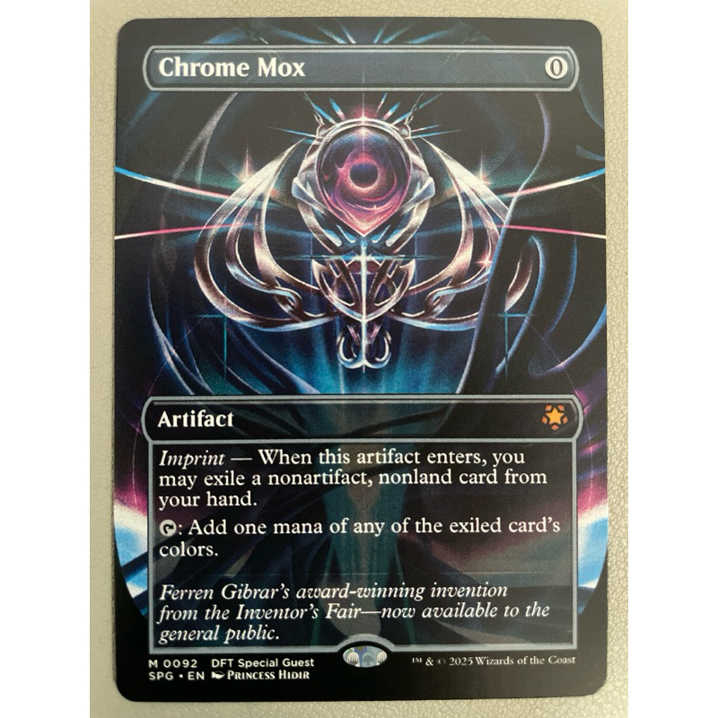 MTG:Aetherdrift (DFT) M0092 - Chrome Mox (Special Guest) | Shopee Malaysia