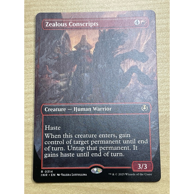 (INR) ZEALOUS CONSCRIPTS | Shopee Malaysia