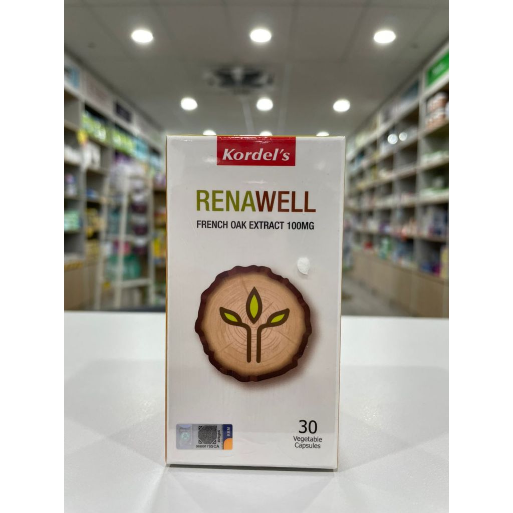 Kordel's Renawell French Oak Extract 100mg 30's | Shopee Malaysia
