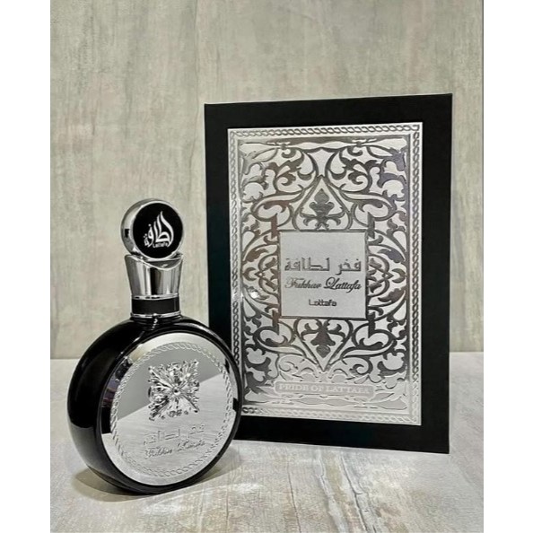 Fakhar Lattafa Silver perfume EDP Parfum Dubai 100ml For Men | Shopee ...