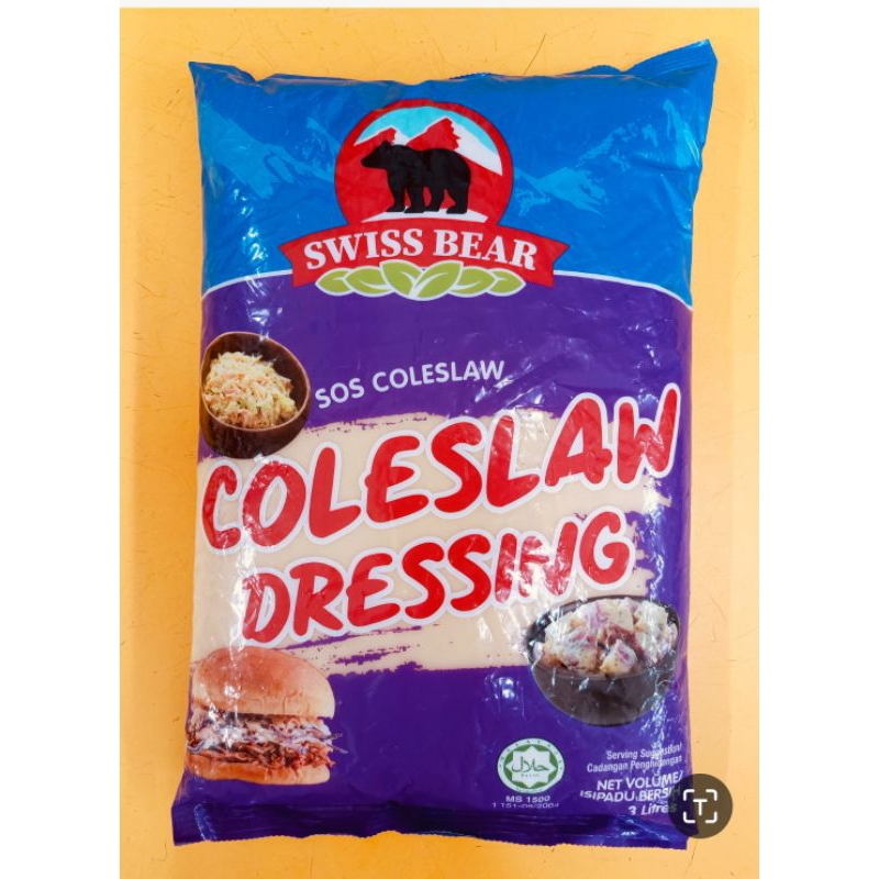 Swiss Bear Sos Coleslaw 3L Exp date 2/7/2025 | Shopee Malaysia