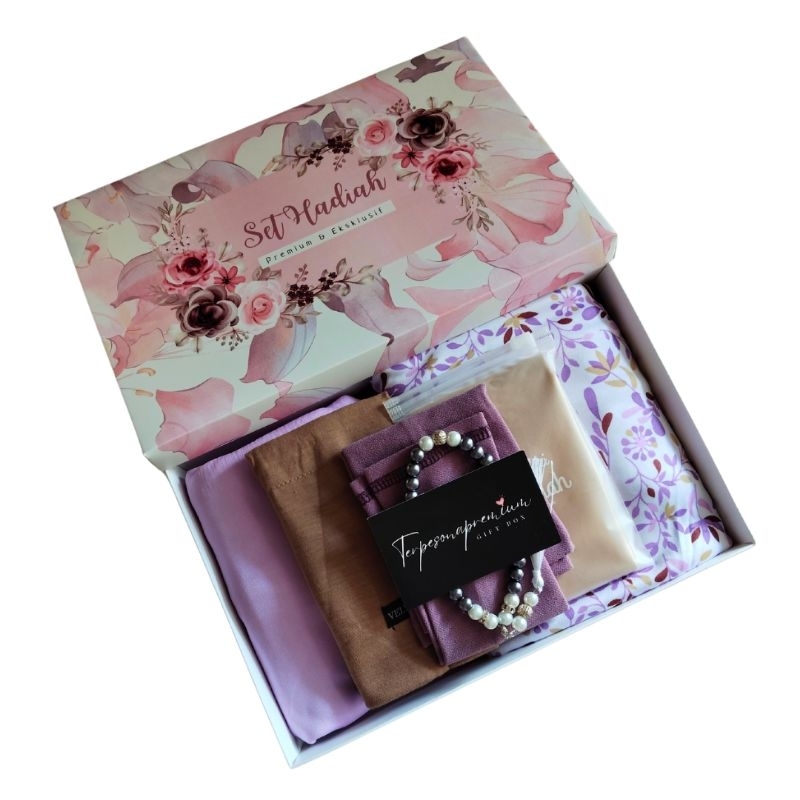 Set Hadiah Telekung / Hadiah Kahwin / Hadiah Birthday / Gift Box ...