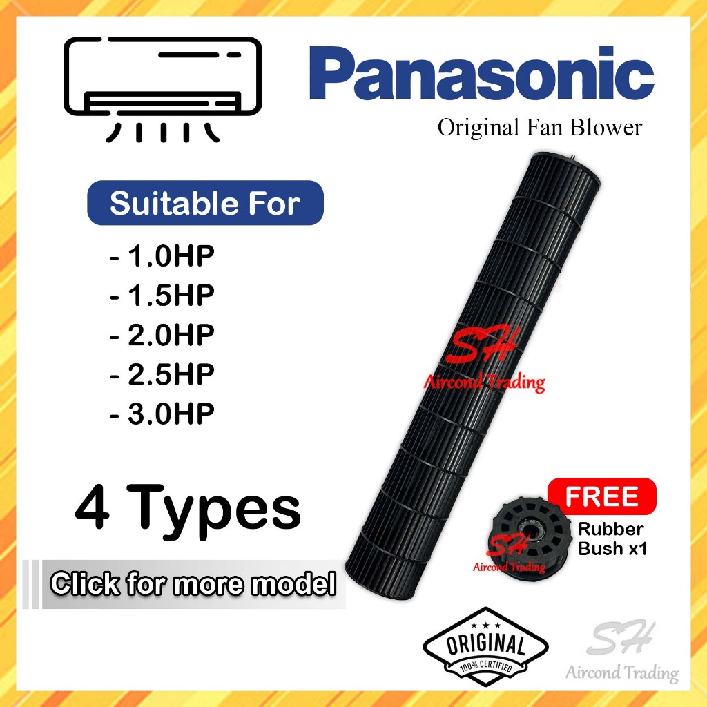 [ORIGINAL] PANASONIC Aircond Fan Blower / Blower Wheel Cross Fan ...