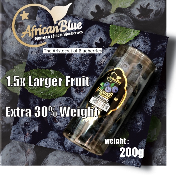 Jumbo African Blue Blueberries Are Here! Super-sized – 1 Berry = 2 ...