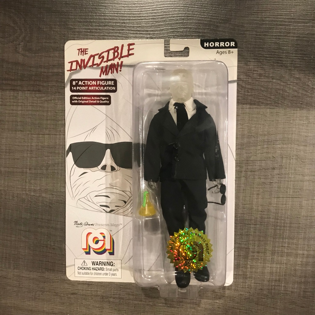Mego Toys The Invisible Man 6" Action Figure | Shopee Malaysia