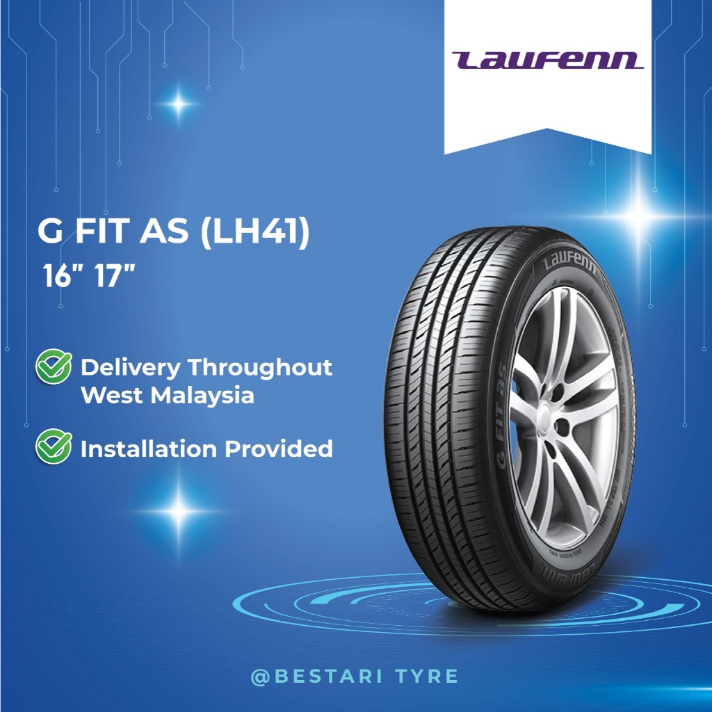 [𝗜𝗻𝘀𝘁𝗮𝗹𝗹𝗮𝘁𝗶𝗼𝗻 𝗣𝗿𝗼𝘃𝗶𝗱𝗲𝗱] Laufenn LH41 G Fit As 205/50r16 215/60r16 215 ...